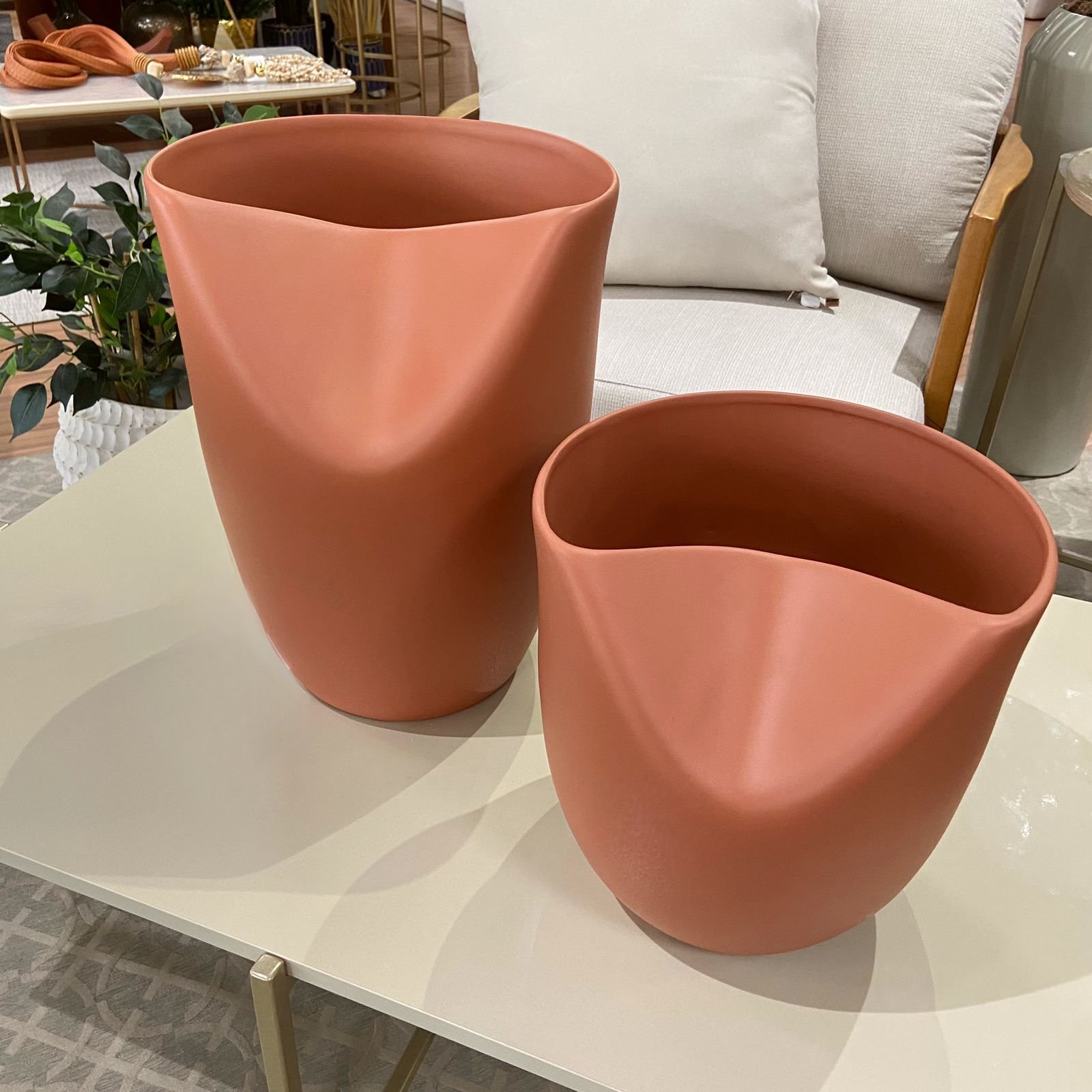 Vaso Duna P Thai Fosco Terracota